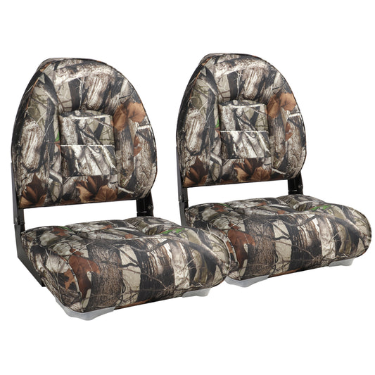 Camo High Back Boat Seat – NORTHCAPTAIN